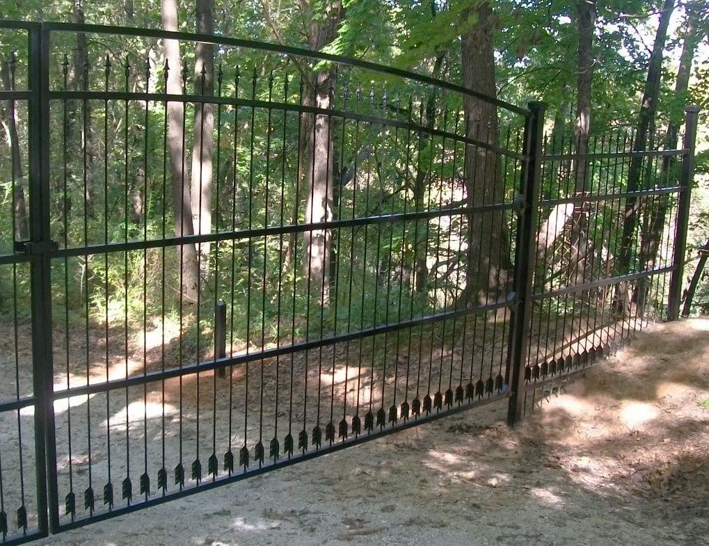 4ft Heavy Steel Durango 3"sq 8-Gauge Driveway Gate Hinge Post