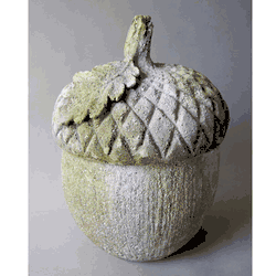 Fiber Stone Acorn Planter