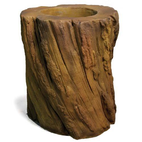 Fiberstone Log Planter