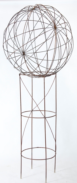 Garden Balls Yard Sculpture - Topiary Frame - 3 Sizes For Sale