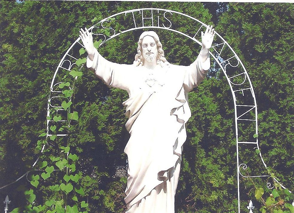 God Bless this Garden Arbor