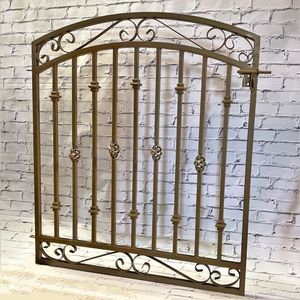 Handmade Donovan 4ft x 4ft Entry Wrought Iron Gate