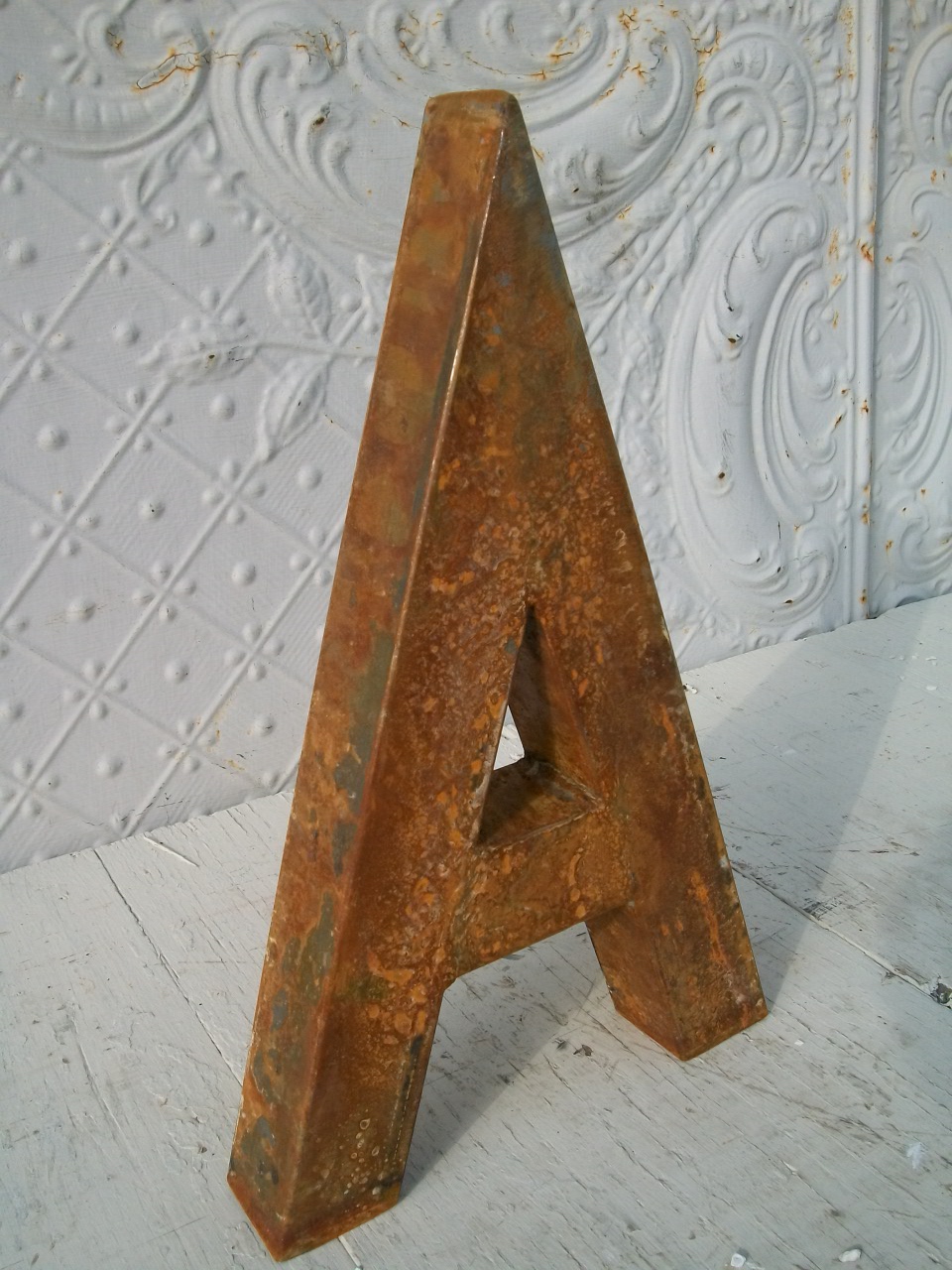 Handmade Metal Letters Marquee Signs - Initials