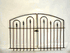 Wrought Iron Garden Gates - Double Swing - 3 ' t x 5 ' w