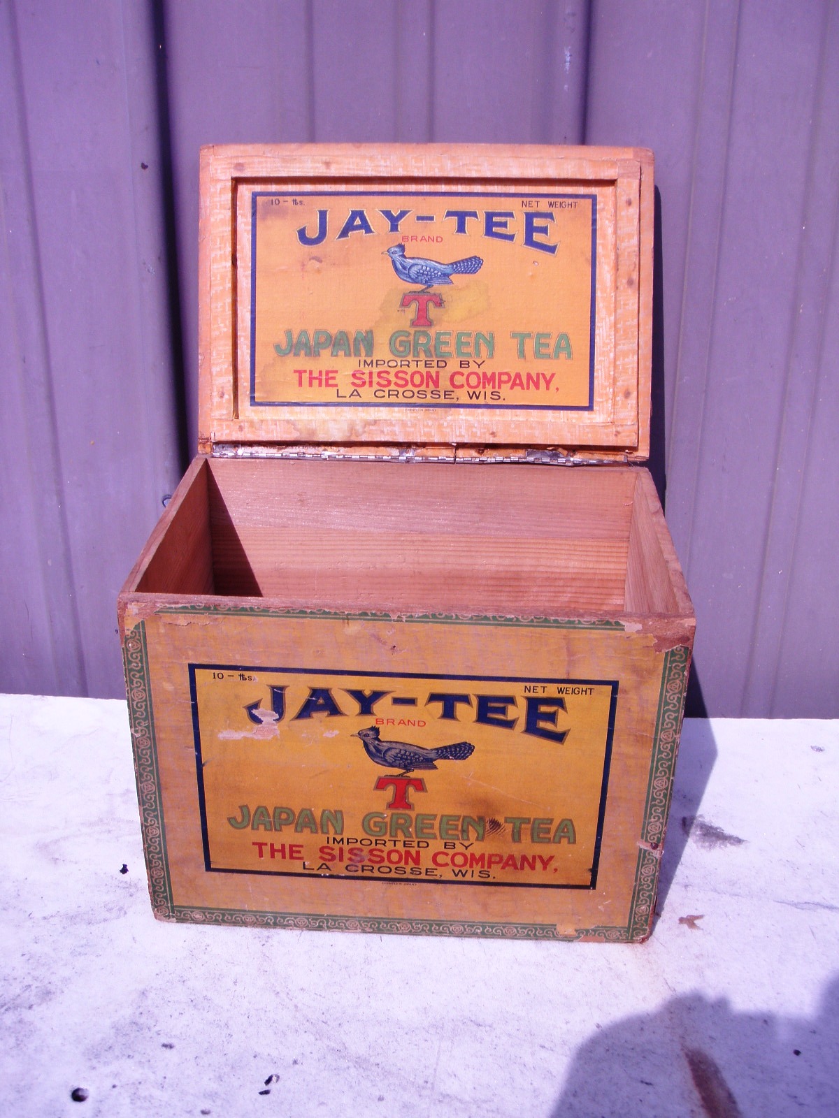 Jay-Tee Green Tea Box