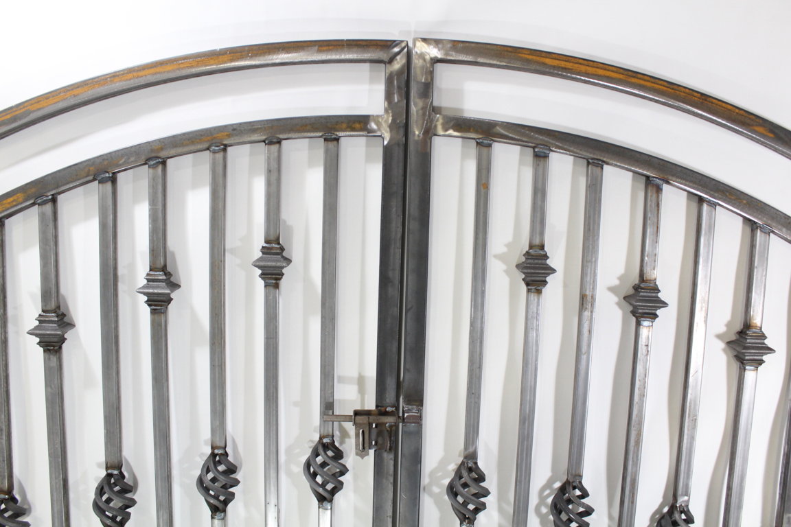 Large Center Divide Decorative Entrance or Garden Gate