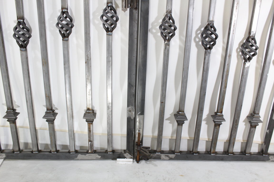 Large Center Divide Decorative Entrance or Garden Gate