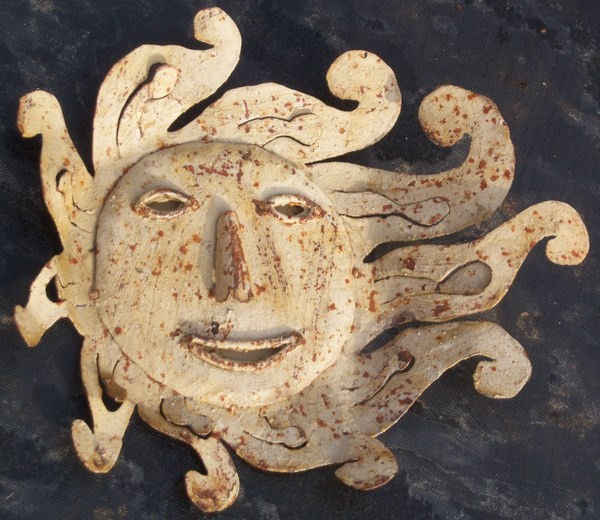 Clay Sun Faces