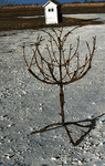 Wrought Iron Tree - Outdoor & Lodge Decor