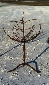 Medium Wrought Iron Tree - Large Decor
