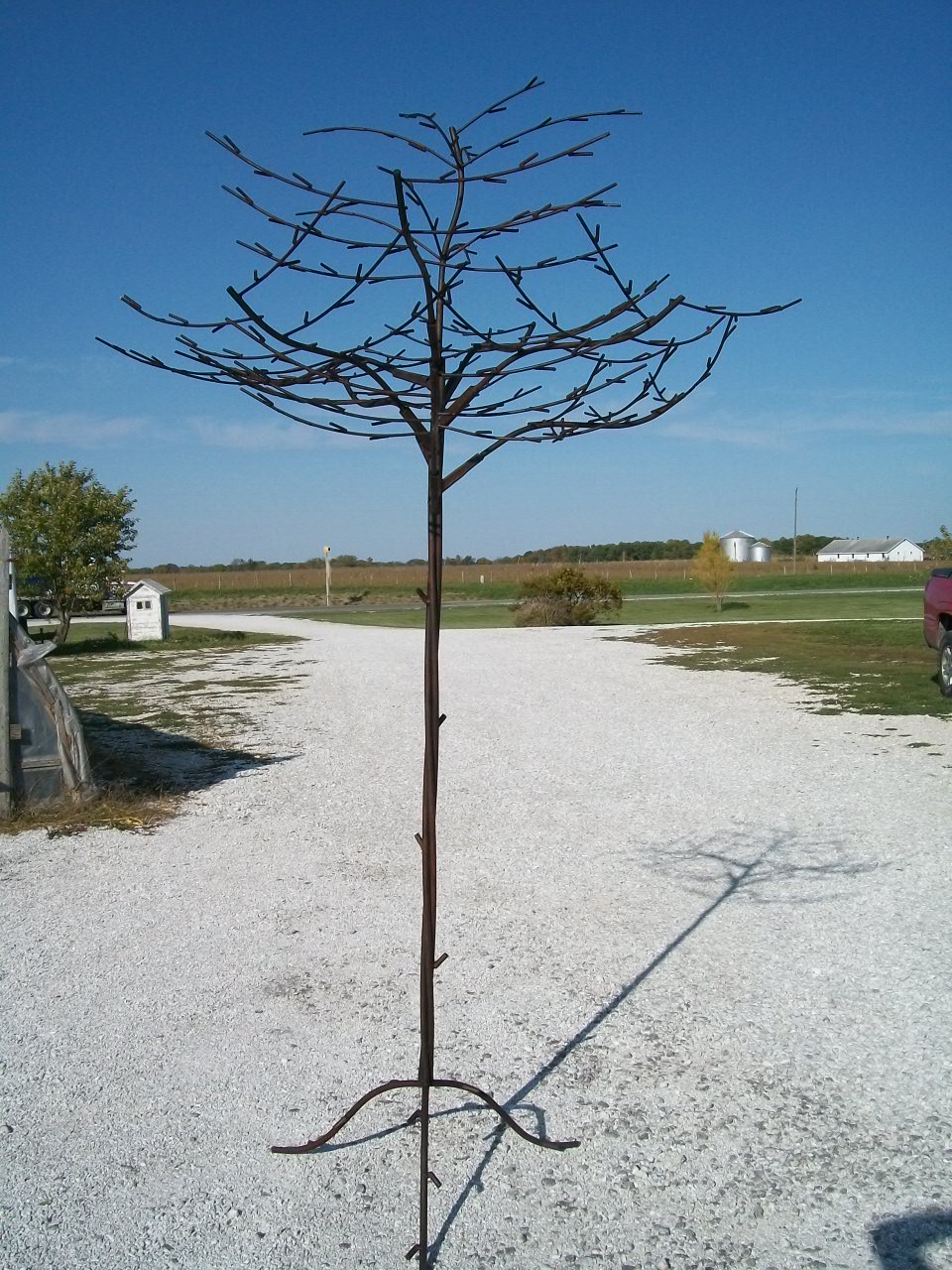 Metal Tree Branch for Woodsy Projects