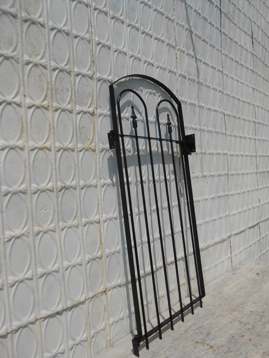 Narrow 2' Wide Small Steel Gate