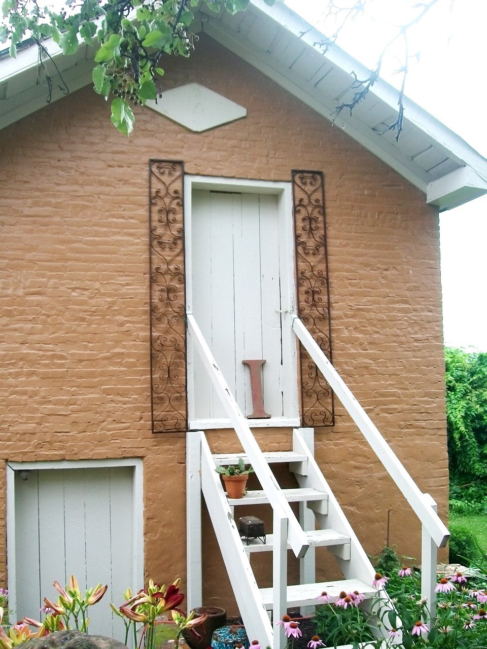 New Orleans Wrought Iron Exterior Window Shutters