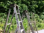 Old Vintage Orchard Apple Ladder from Michigan