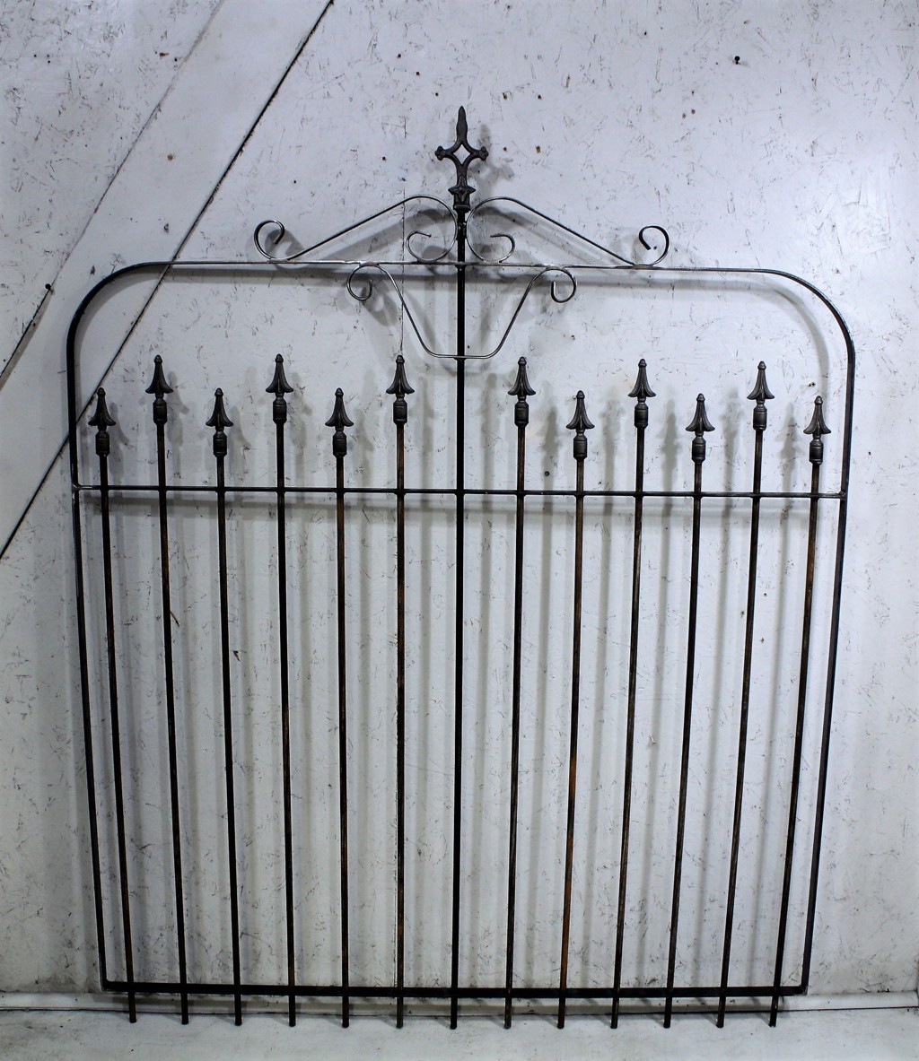Ornate Wrought Iron Garden Gate 4ft Tall - 4ft Wide