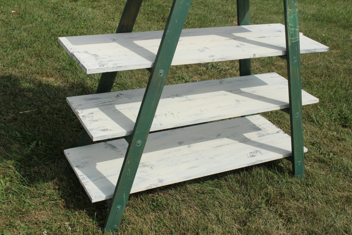 Bundle of Boards to 7 Double Step Ladder Shelves