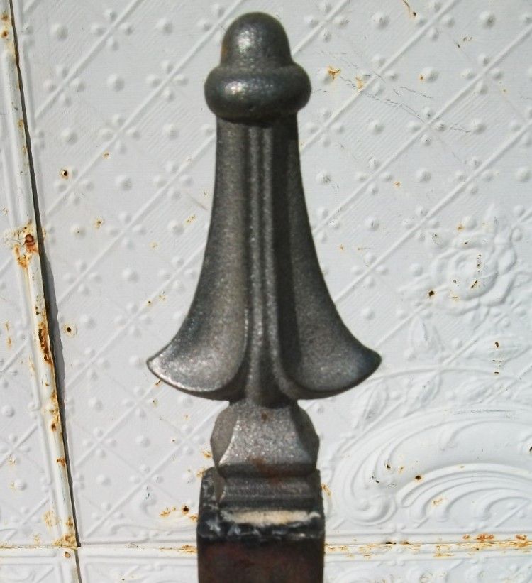 QTY 10 Cast Iron Finials - Historic Restoration Finial