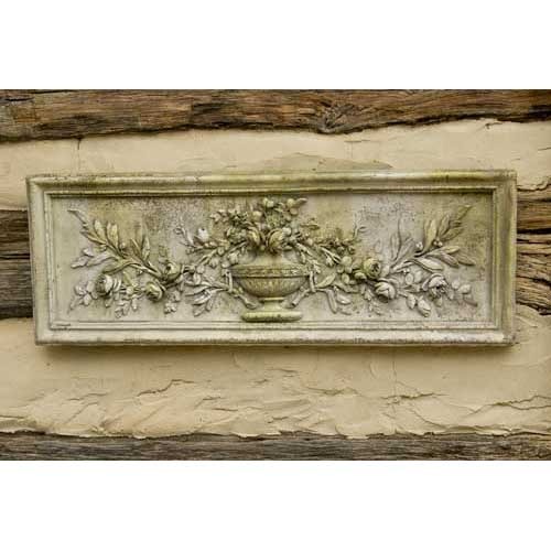 Rose Urn Relief 34" Wide
