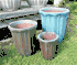 Rustic Chandler Pottery - Landscape Garden Flower Planters