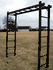 Rustic Wooden Ladder Arbor - Three 7 Rung Ladders OUT OF STOCK