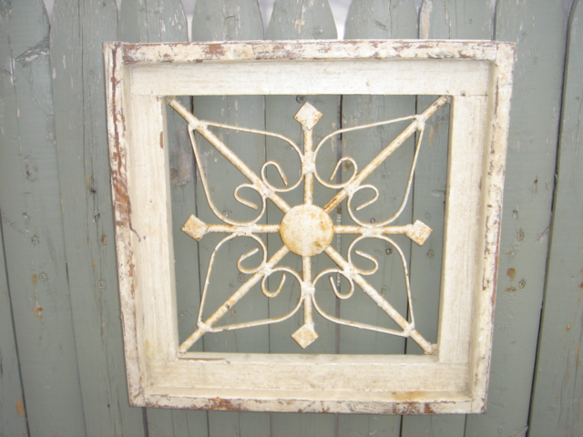 Shabby Chic Wooden 14" Square Wall Hanging OUT OF STOCK