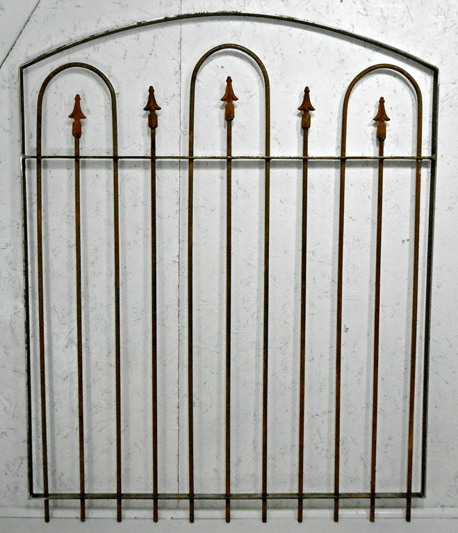 Small Garden Wrought Iron Gate - 4 ft Tall x 44" Wide