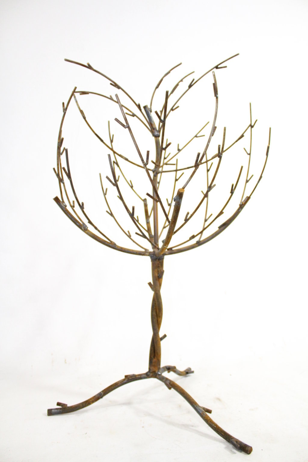 Small Wrought Iron Tree - Metal Tree - Garden Art