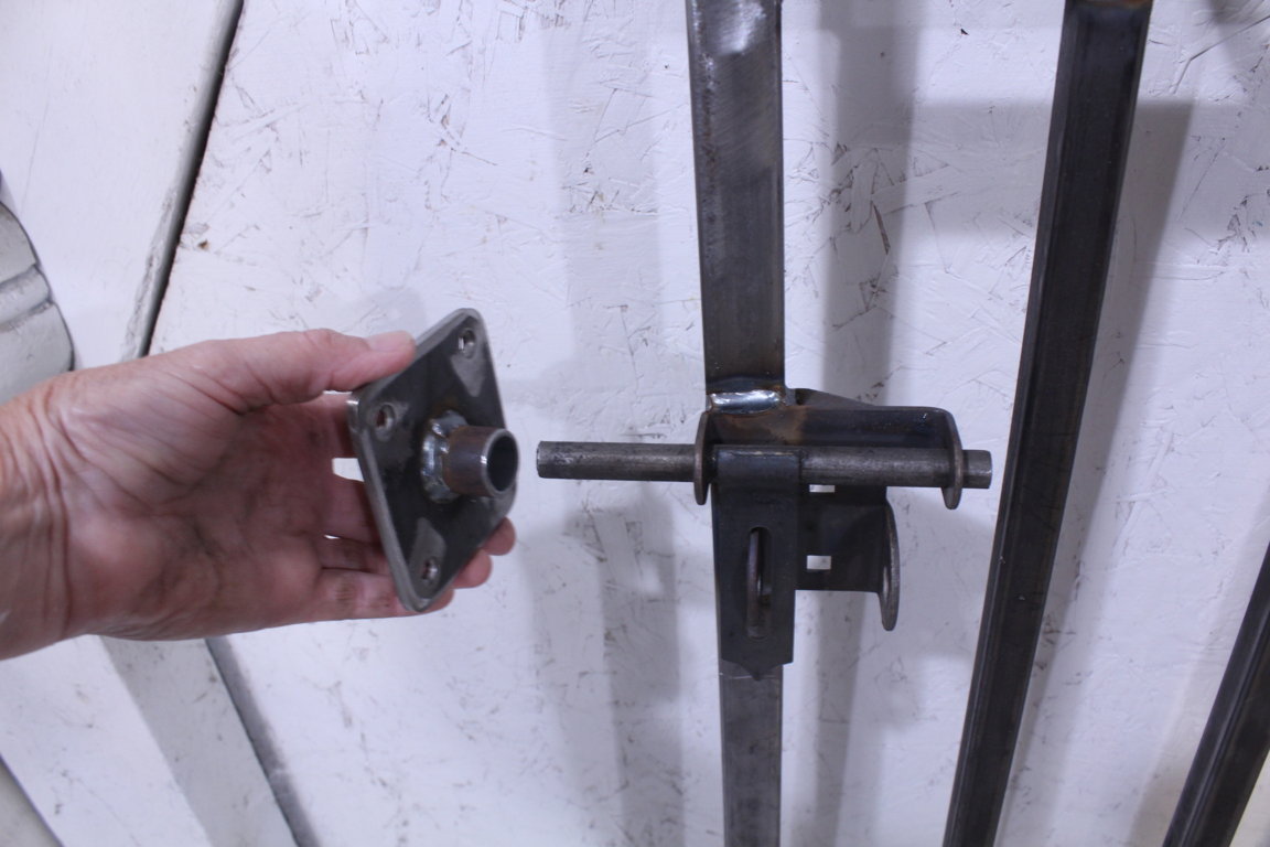 Steel Catch Plate - Choose Slide Pin Gate Latch or HorseShoe