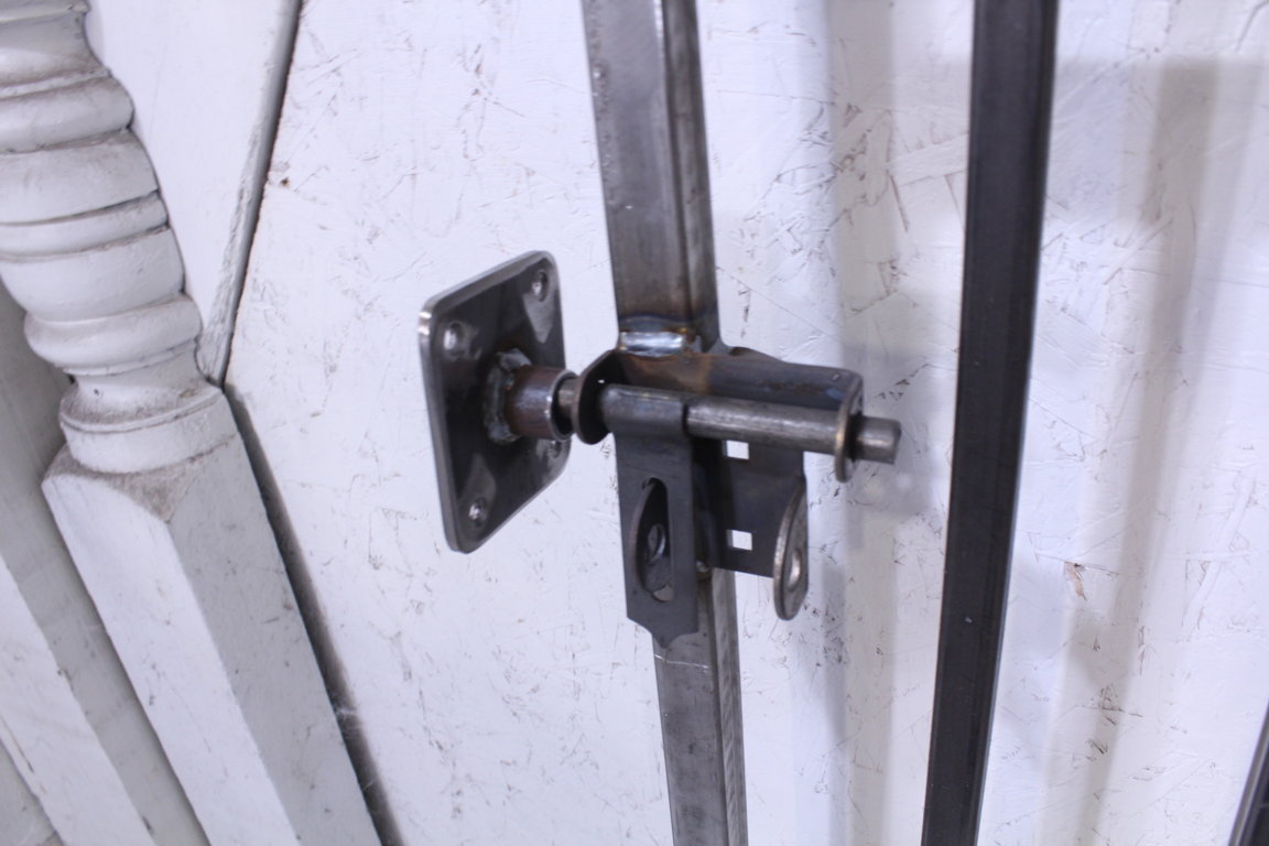 Steel Catch Plate - Choose Slide Pin Gate Latch or HorseShoe