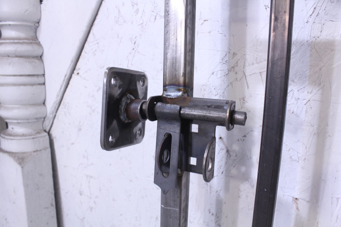 Steel Catch Plate - Choose Slide Pin Gate Latch or HorseShoe