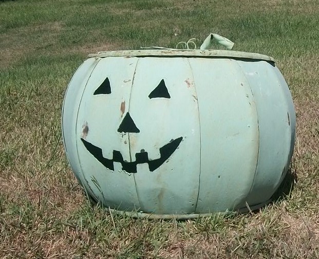 The OLE Rusty Metal Pumpkin - Three Sizes to Decorate