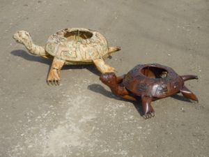 Tin Turtles Planters