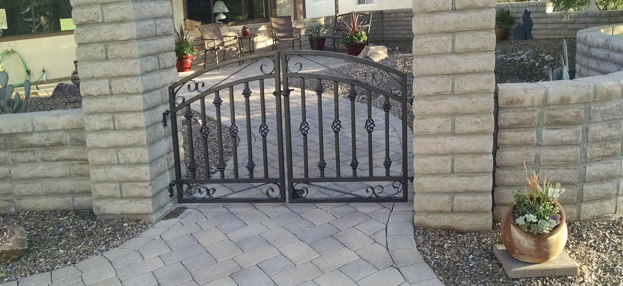 Wrought Iron Garden Products | A Rustic Garden, Ltd