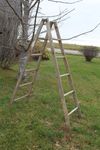 Vintage Ladder Christmas Tree - Ready To Decorate