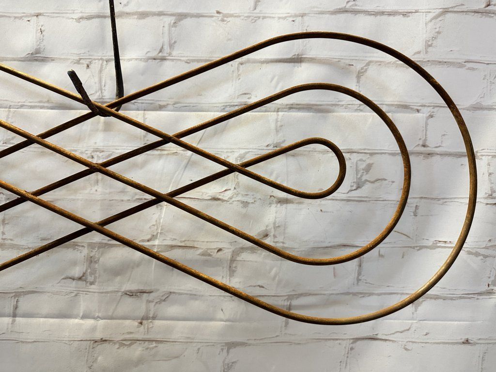 Hanging Metal Figure 8- Infinity Loop- Decoration