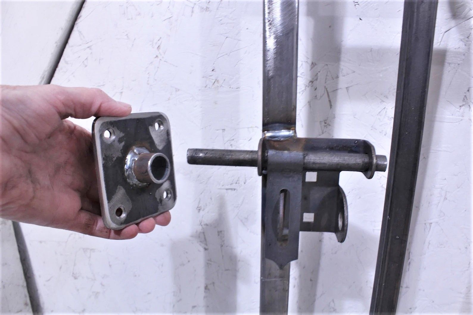 Wrought Iron 6ft Delaware Entry Gate - Secure Metal Entrance