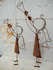 Wrought Iron Angels with Horn 2 Sizes Holiday or Accent Girls Decor