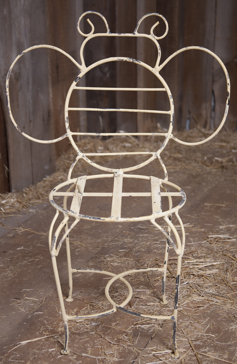 Wrought Iron Bumblebee Table - Exterior and Outdoor Furniture