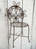 Wrought Iron Small Daisy Chair Patio Furniture