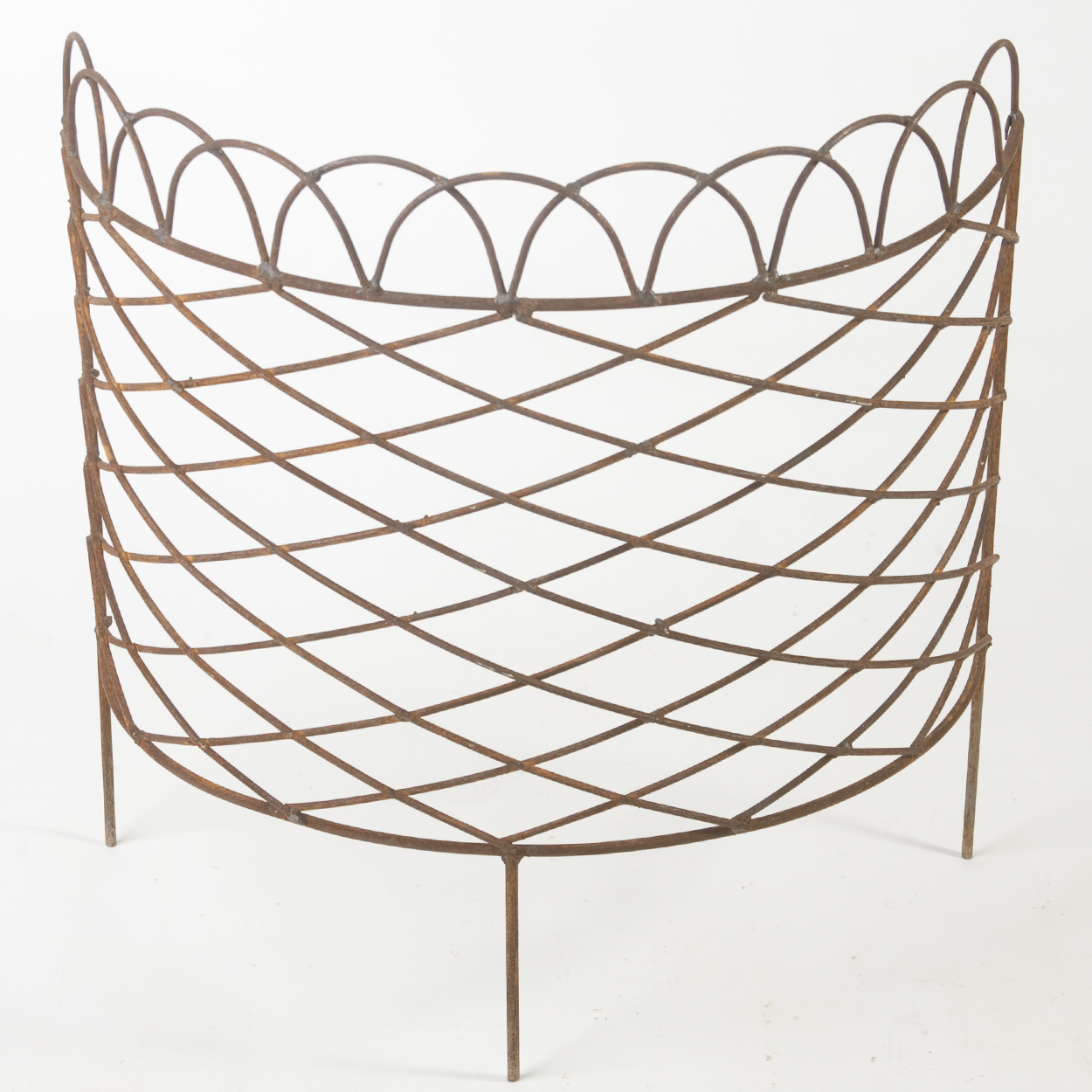 Wrought Iron Circle Garden Edging Fence