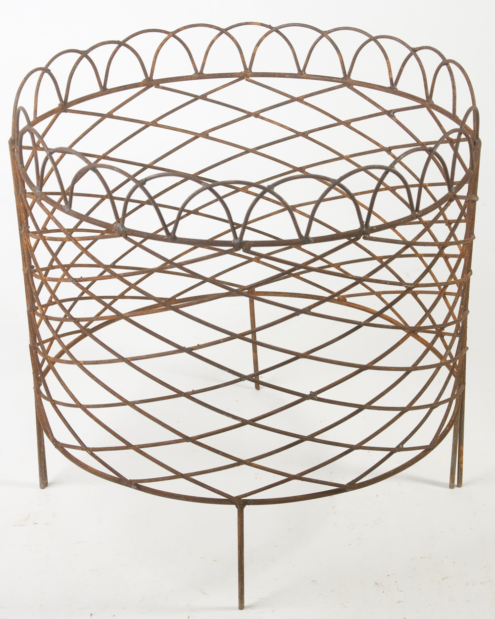 Wrought Iron Circle Garden Edging Fence