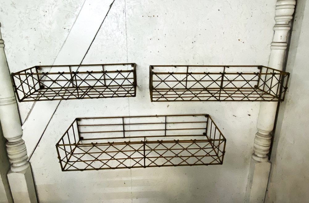 Wrought Iron Cottage Window Boxes Decorative Containers