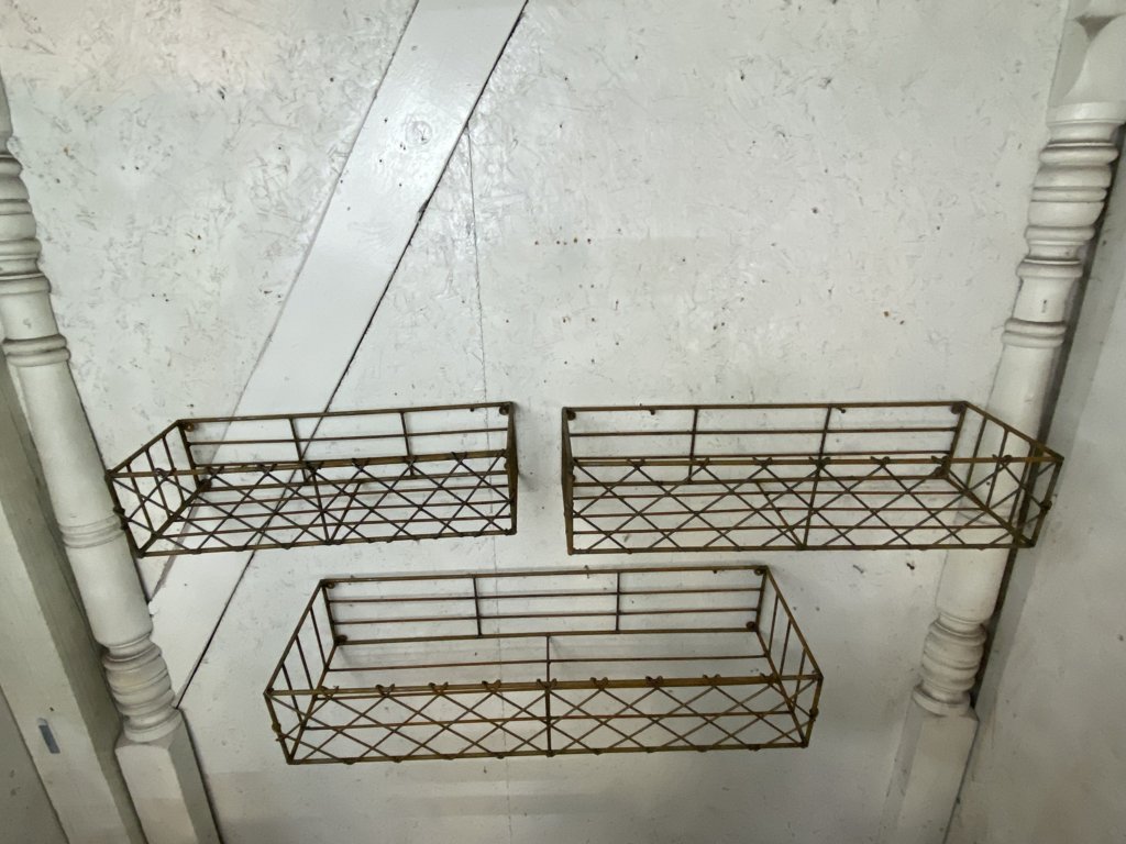 Wrought Iron Cottage Window Boxes Decorative Containers