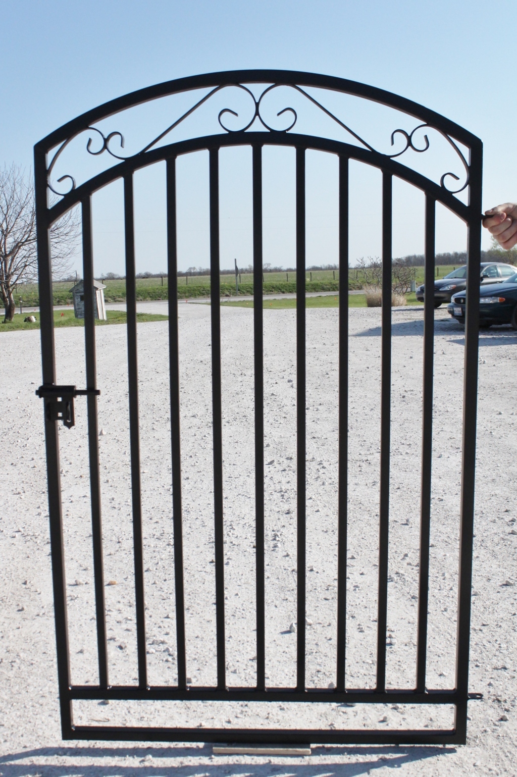 Wrought Iron Delaney Garden Gate 4ft Tall x 3ft Wide
