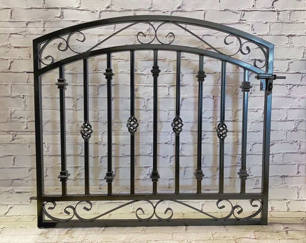 Wrought Iron Donovan Entry Gate 3ft Tall x 4ft Wide