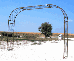 Arbor Over Driveway Arch