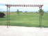 84" Wrought Iron Double Wide Mission Arbor