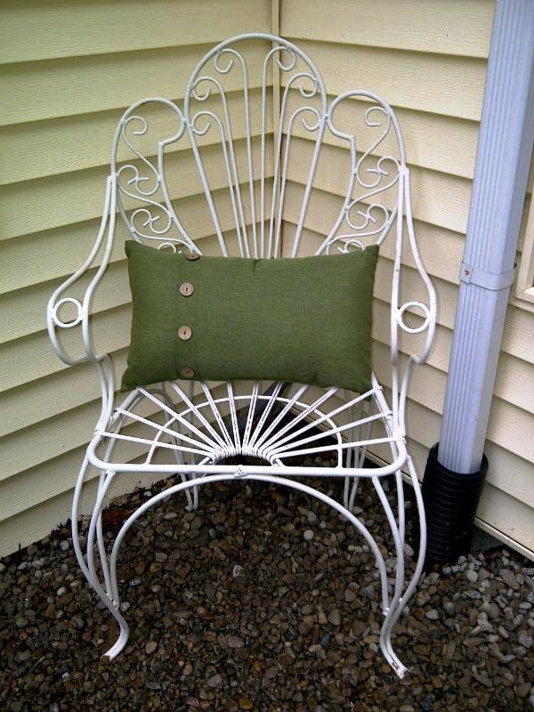 Wrought Iron Fan Back Bench - Metal Patio Seating