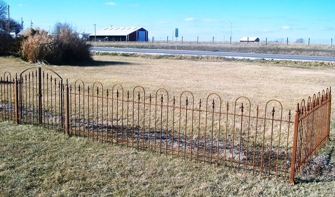 Wrought Iron Fence Panels - 3 foot Tall - with Metal Stakes