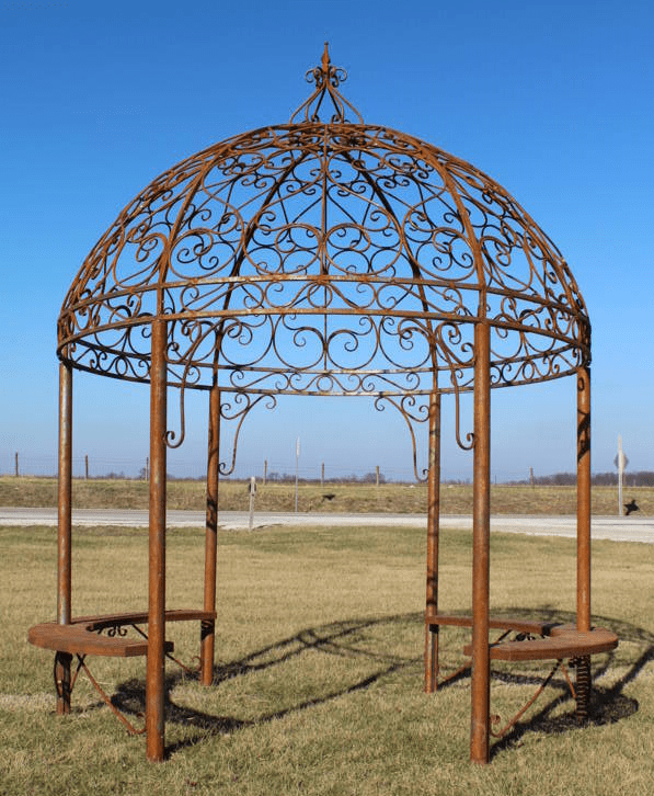 Wrought Iron Garden Gazebos & Pergolas